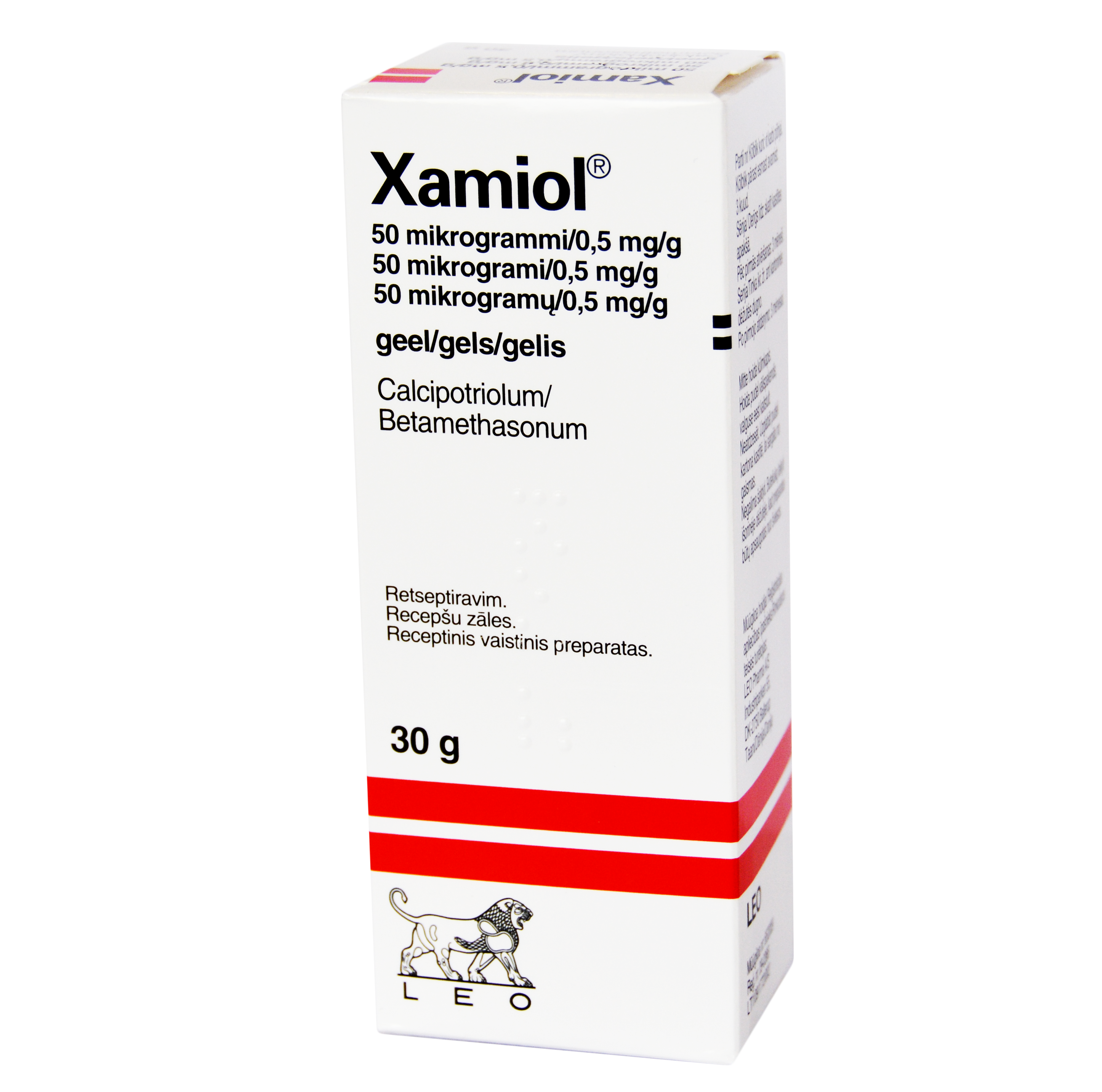 Xamiol gelis 30g | Internetinėje “MANO vaistinėje”