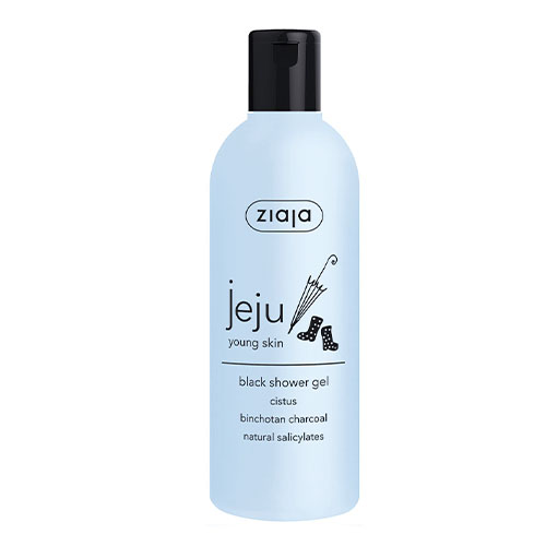 Juodoji dušo želė ZIAJA JEJU, 300 ml | Internetinėje “MANO vaistinėje”
